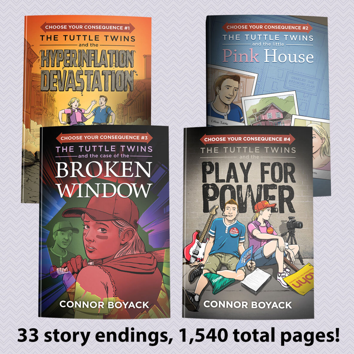 The Tuttle Twins: Choose Your Consequence Bundle – Institute for ...